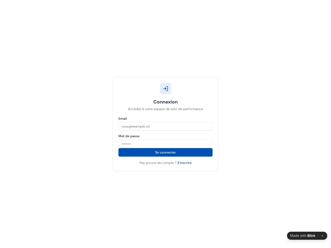 IncubaPerf Tracker