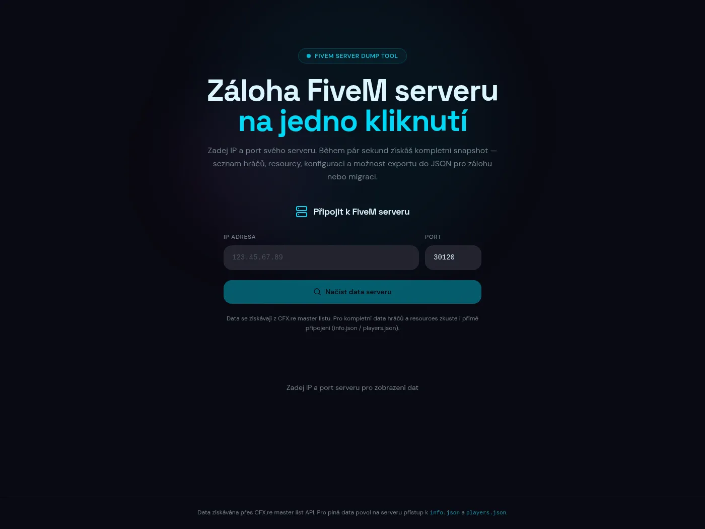 FiveM Server Dump Tool