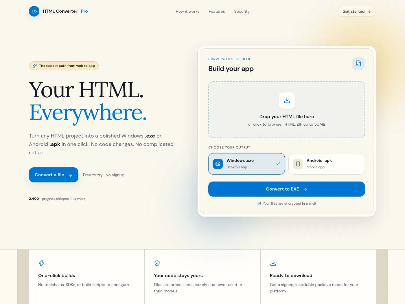 HTML Converter Pro