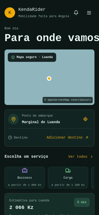 KendaRider Mobility Super App