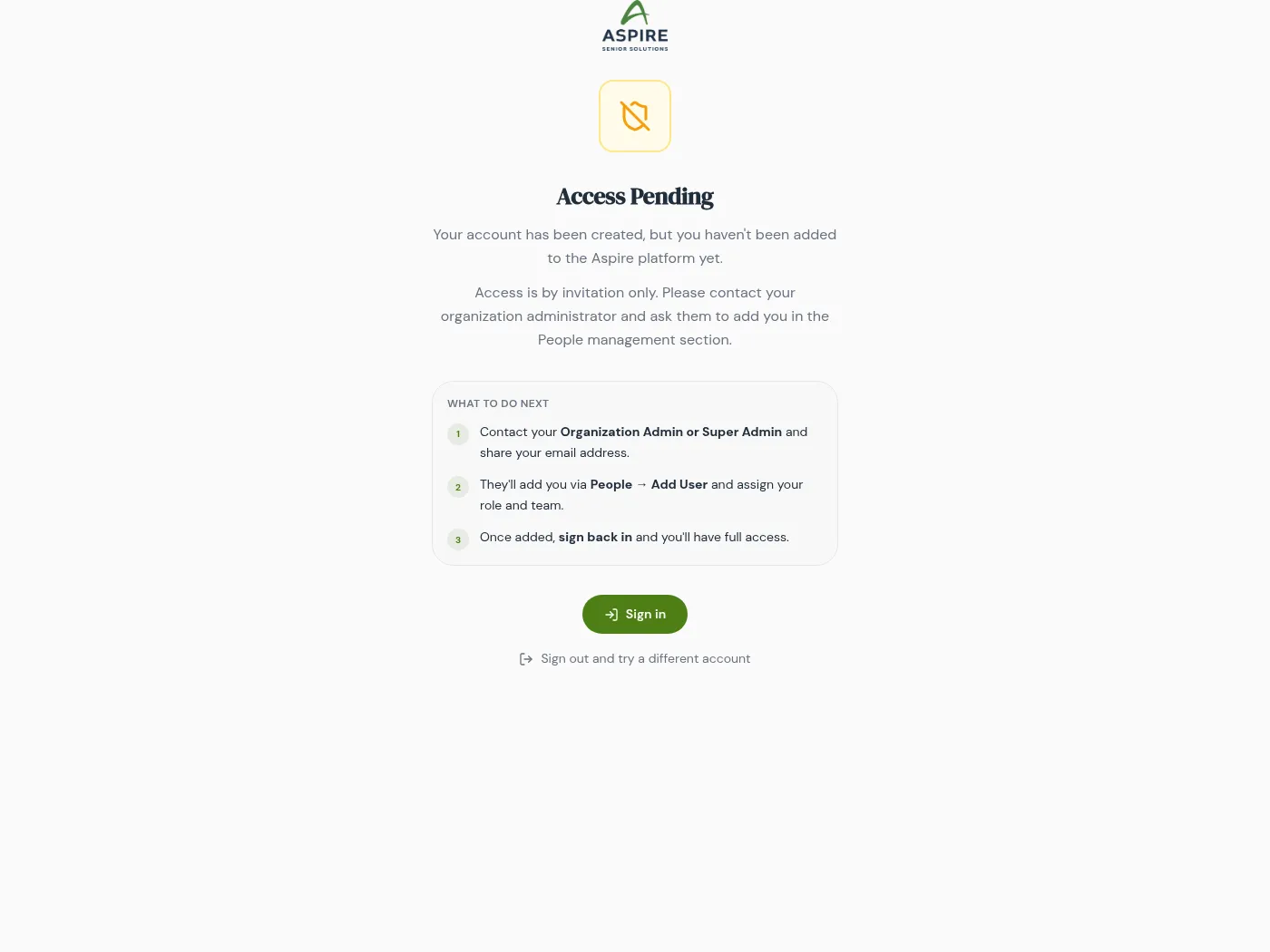 Aspire Performance Platform