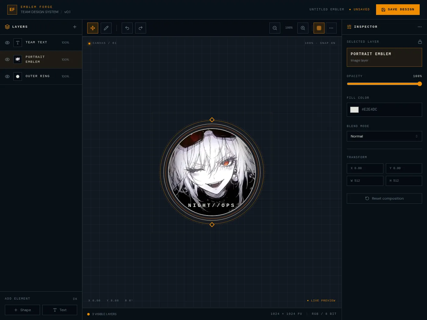 BO3 Emblem Designer (Remix)