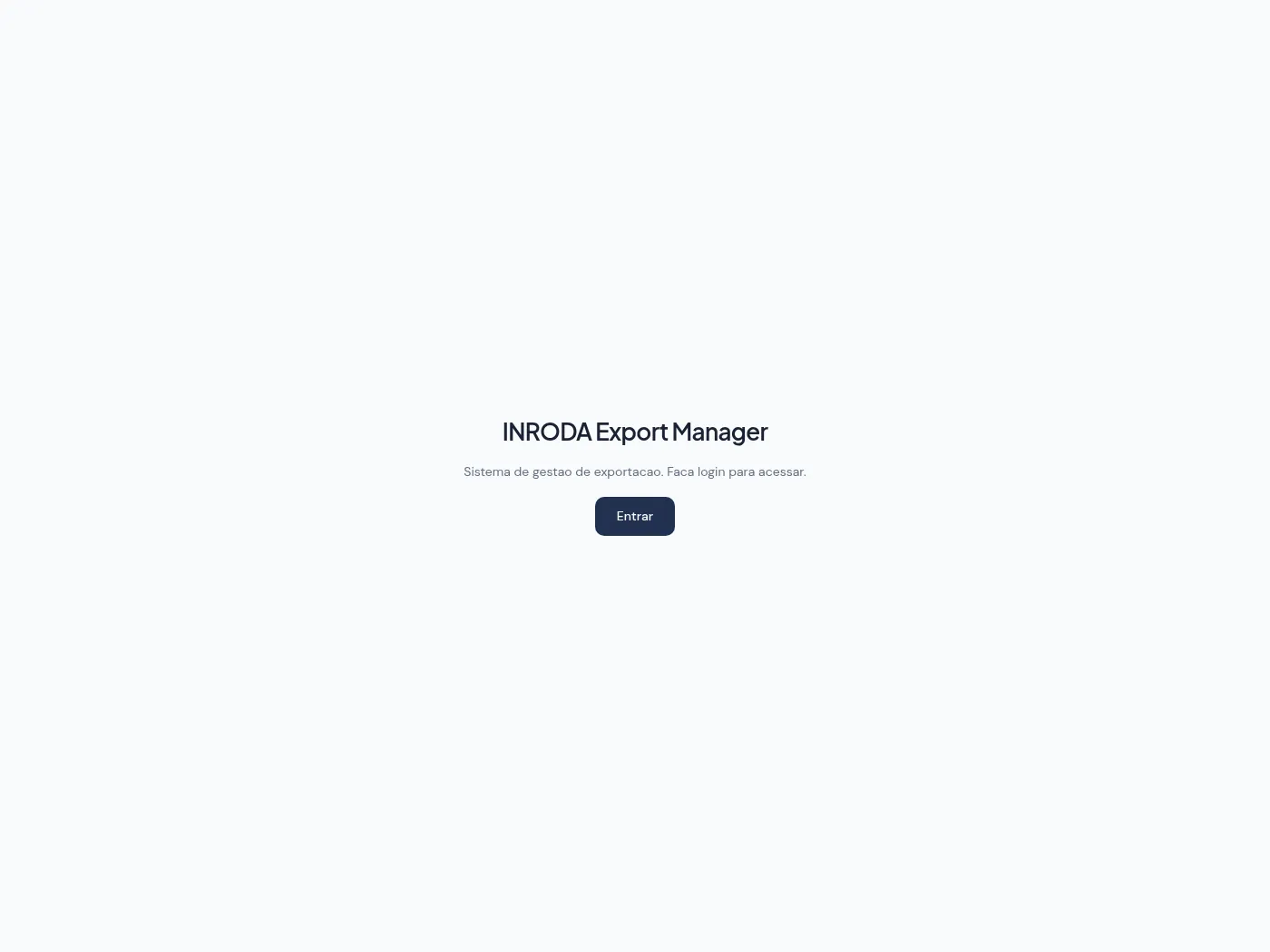 INRODA Export Manager