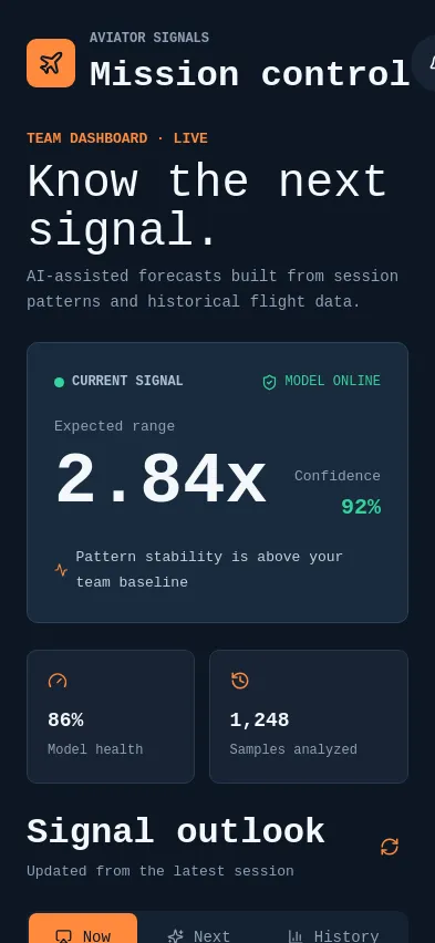 Aviator Signal Predictor
