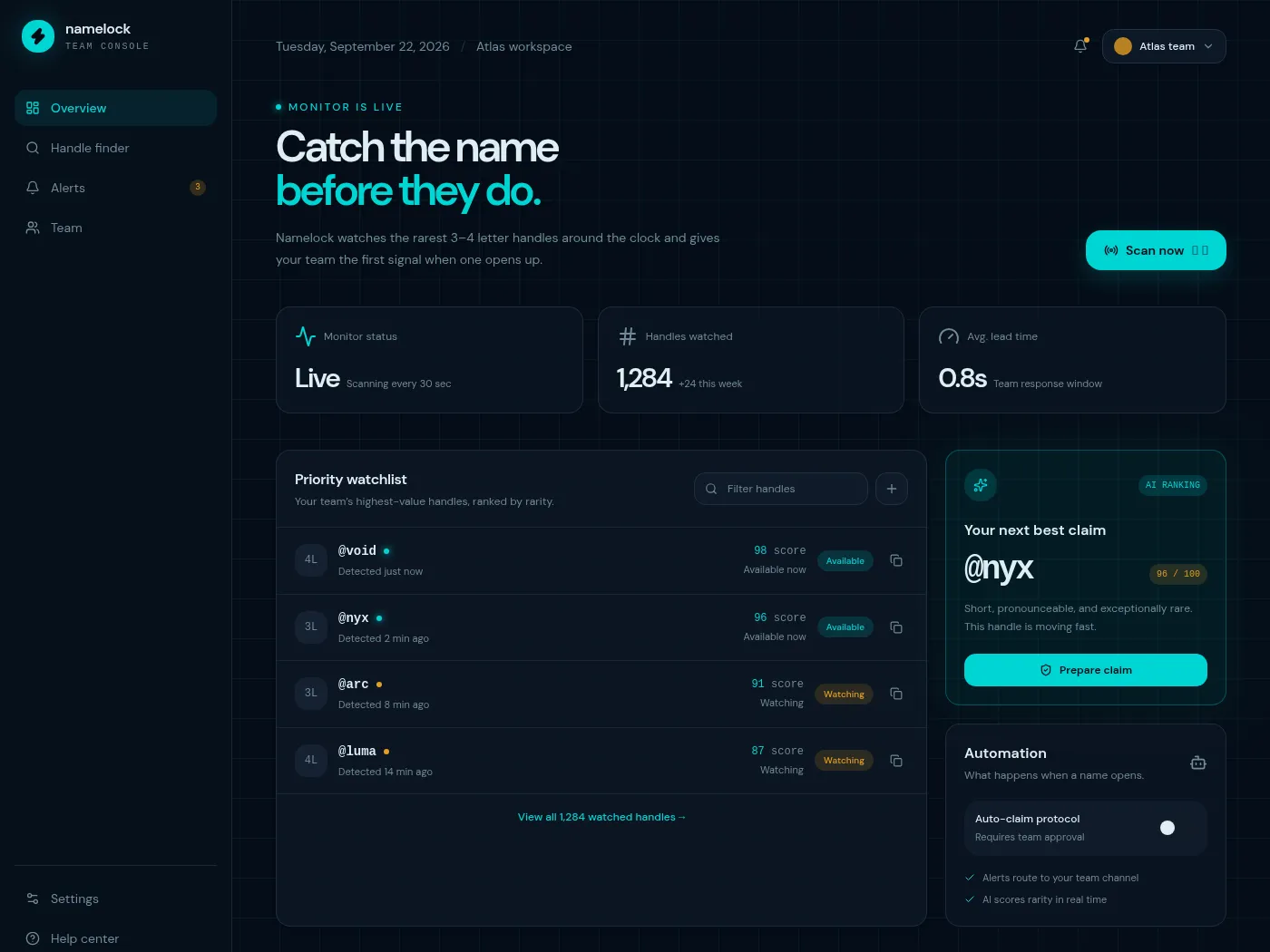 Discord Name Sniper