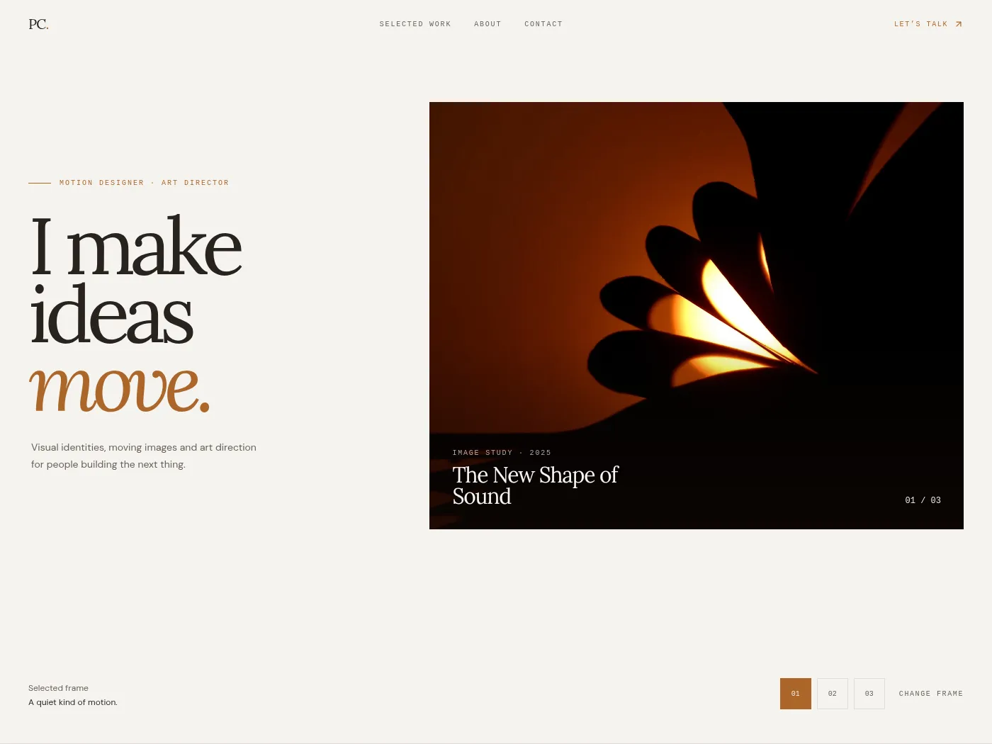 Prima Portfolio Site
