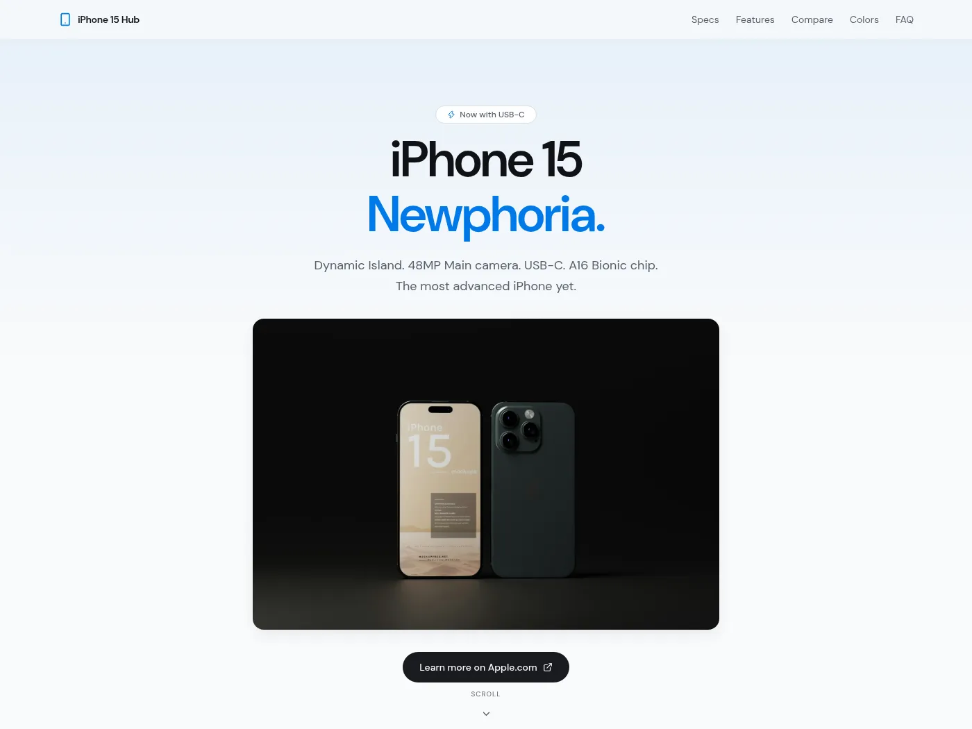 iPhone 15 Info Hub