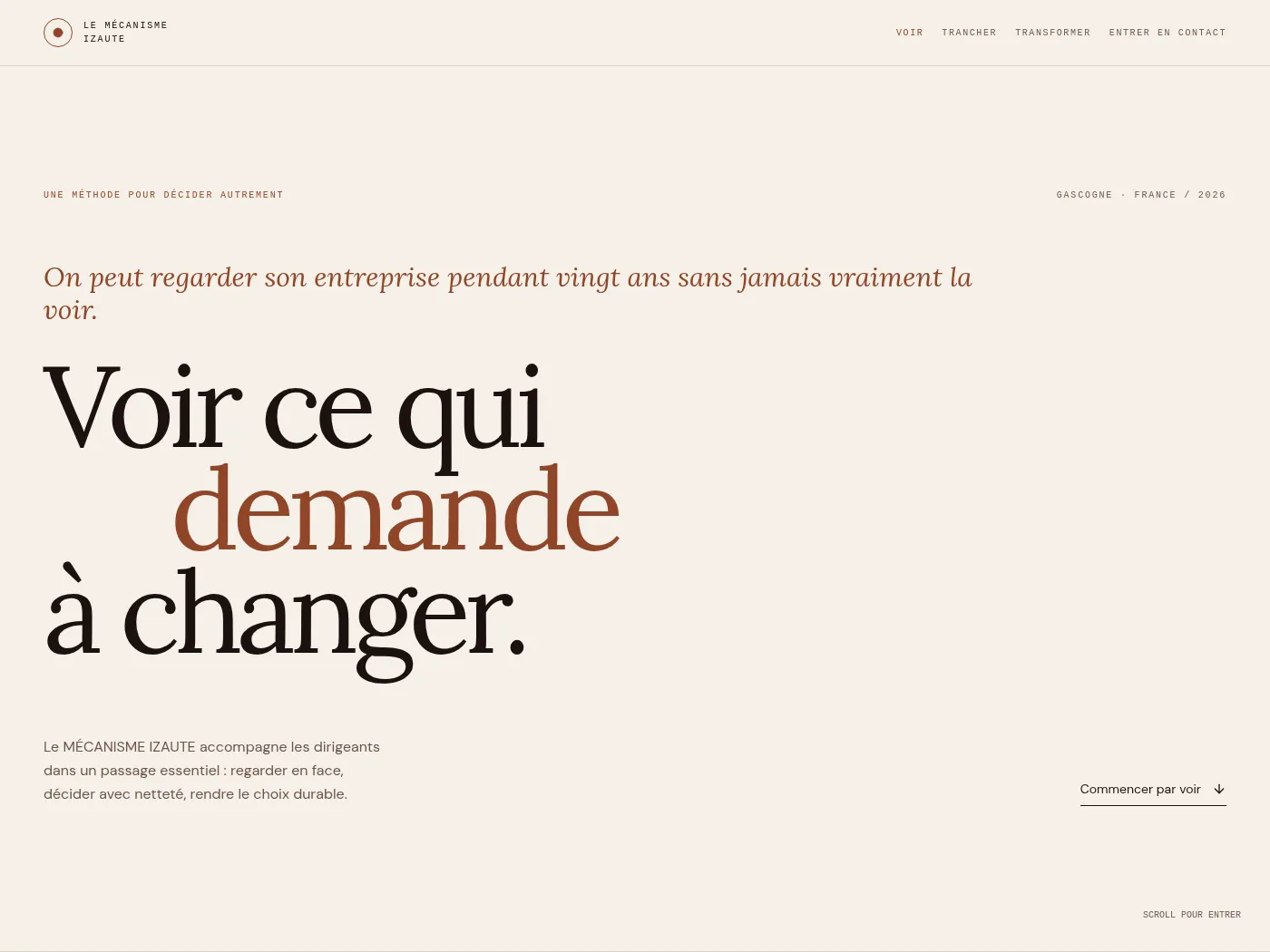Le MÉCANISME IZAUTE