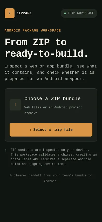 Zip2APK Installer