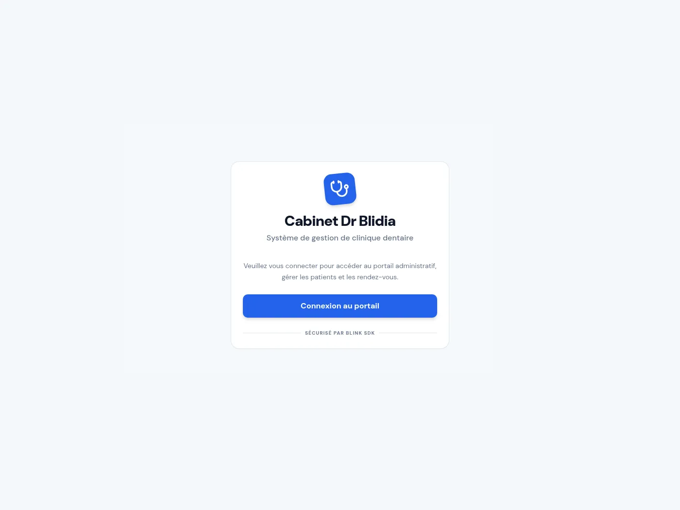 Dr Blidia Dental Portal