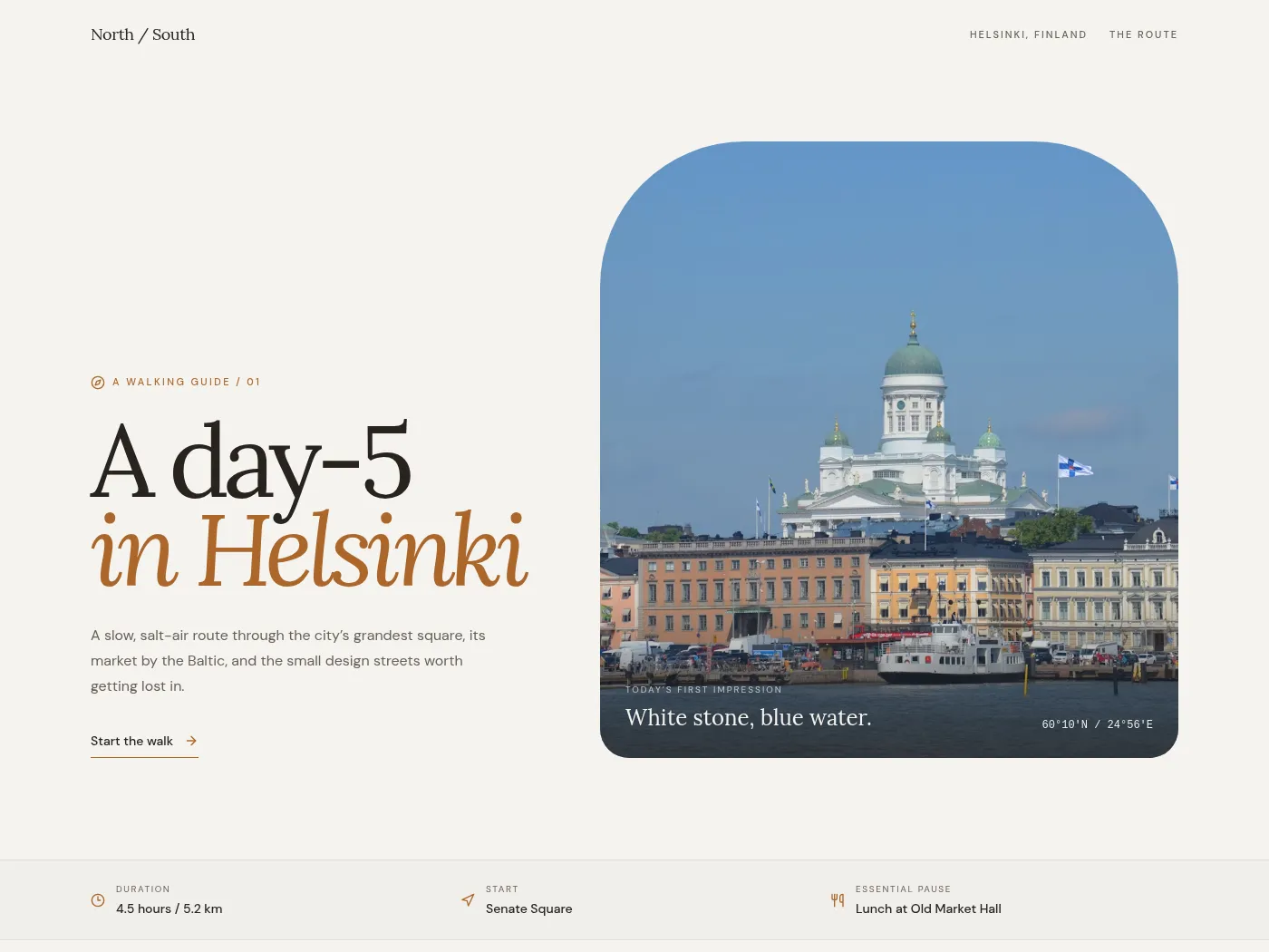 Helsinki Walking Tour Guide