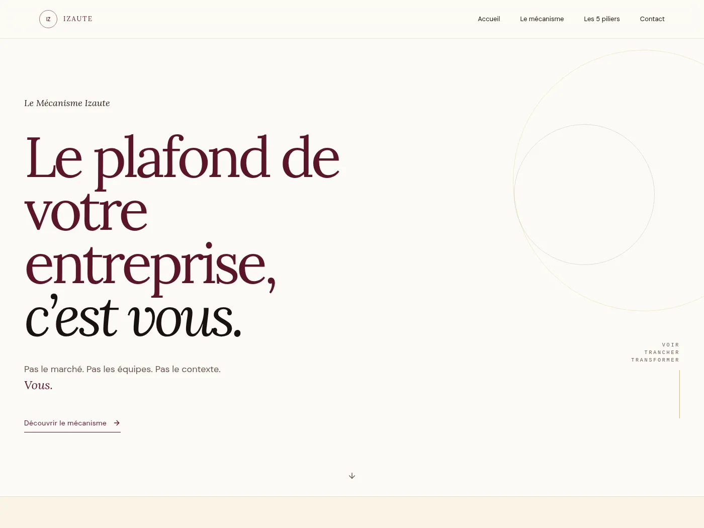 IZAUTE Conseil Portal