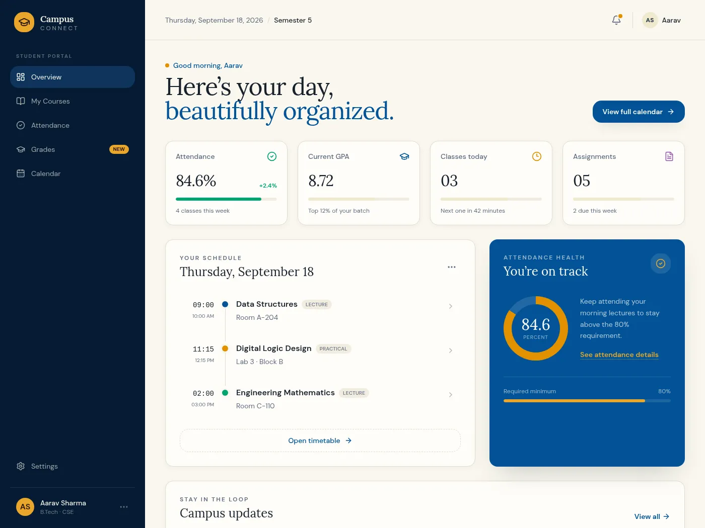 Campus Connect App