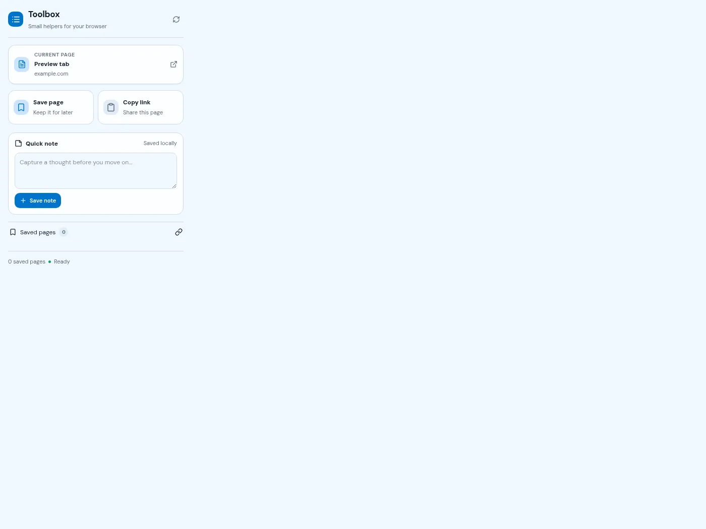 Chrome Tool Helper