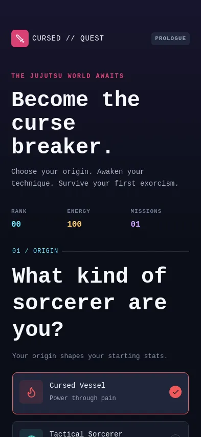 JJK Character Quest