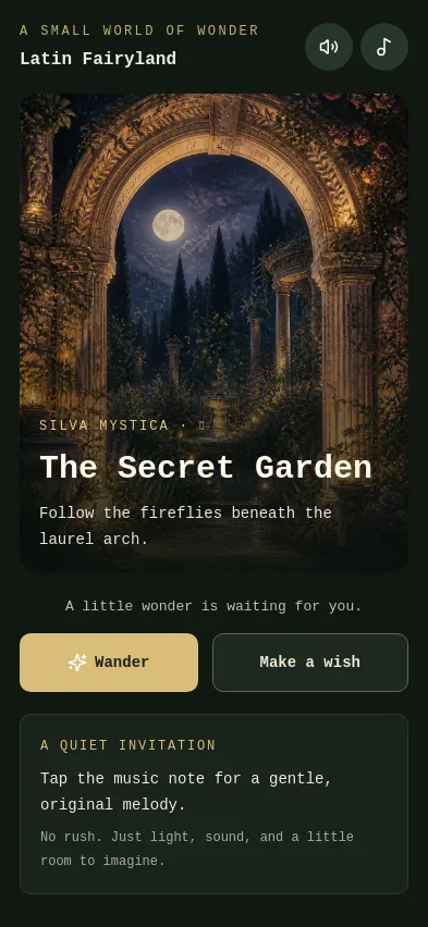 Latin Fairyland Art App