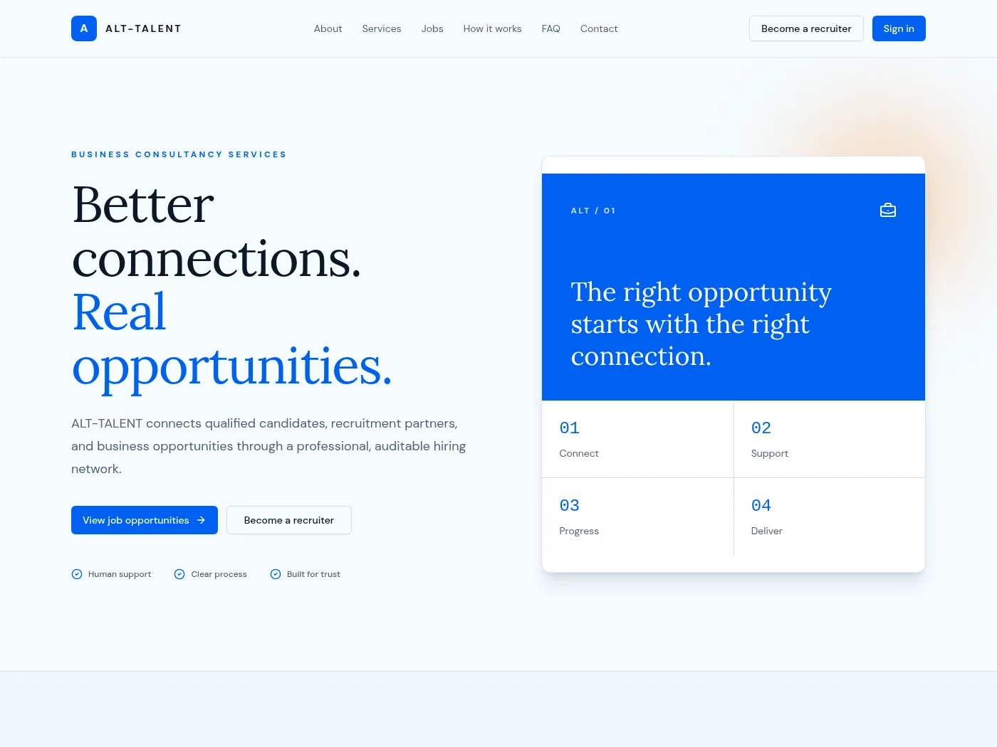 ALT-Talent Recruitment Platform