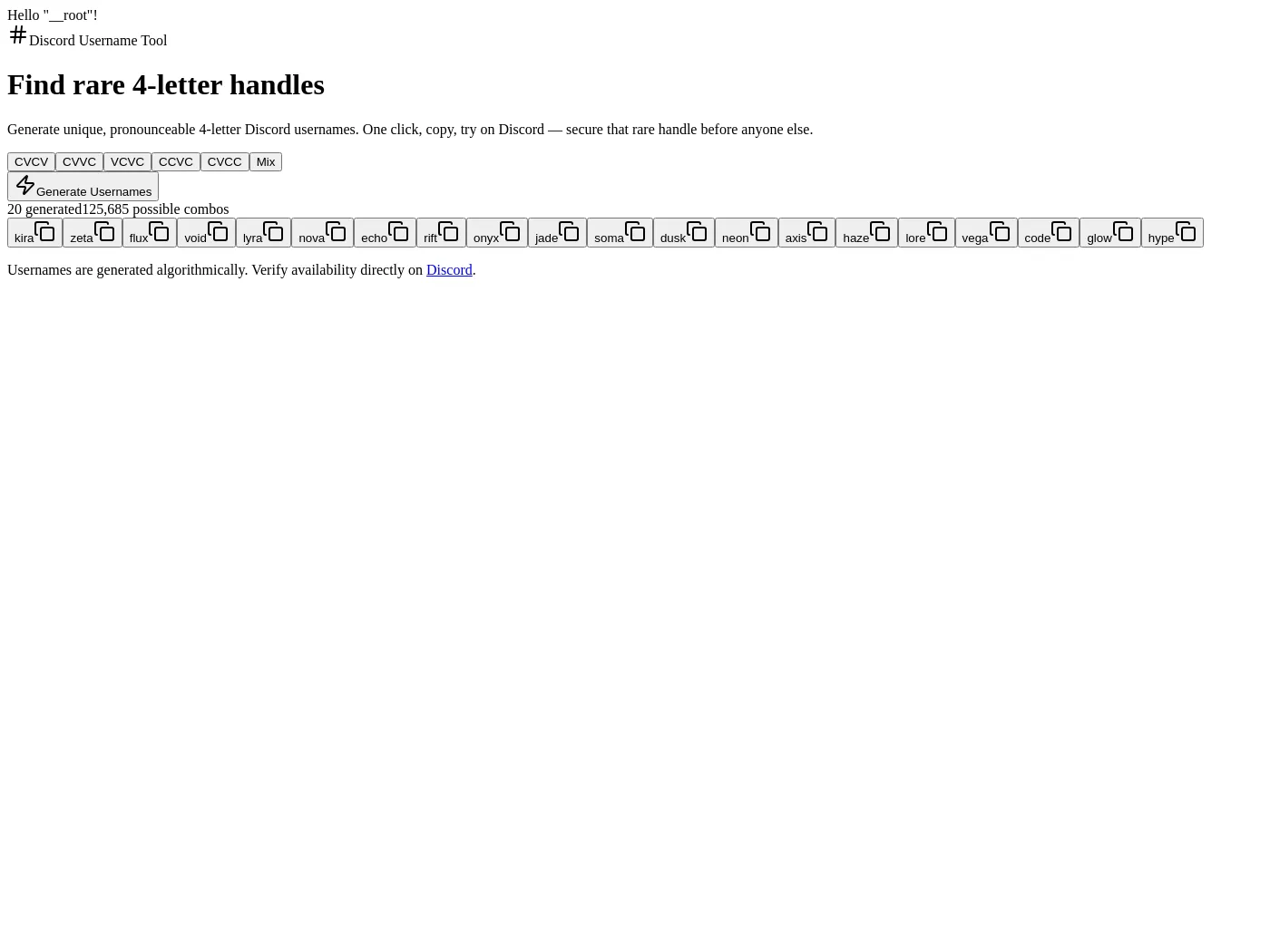 Discord 4L Finder