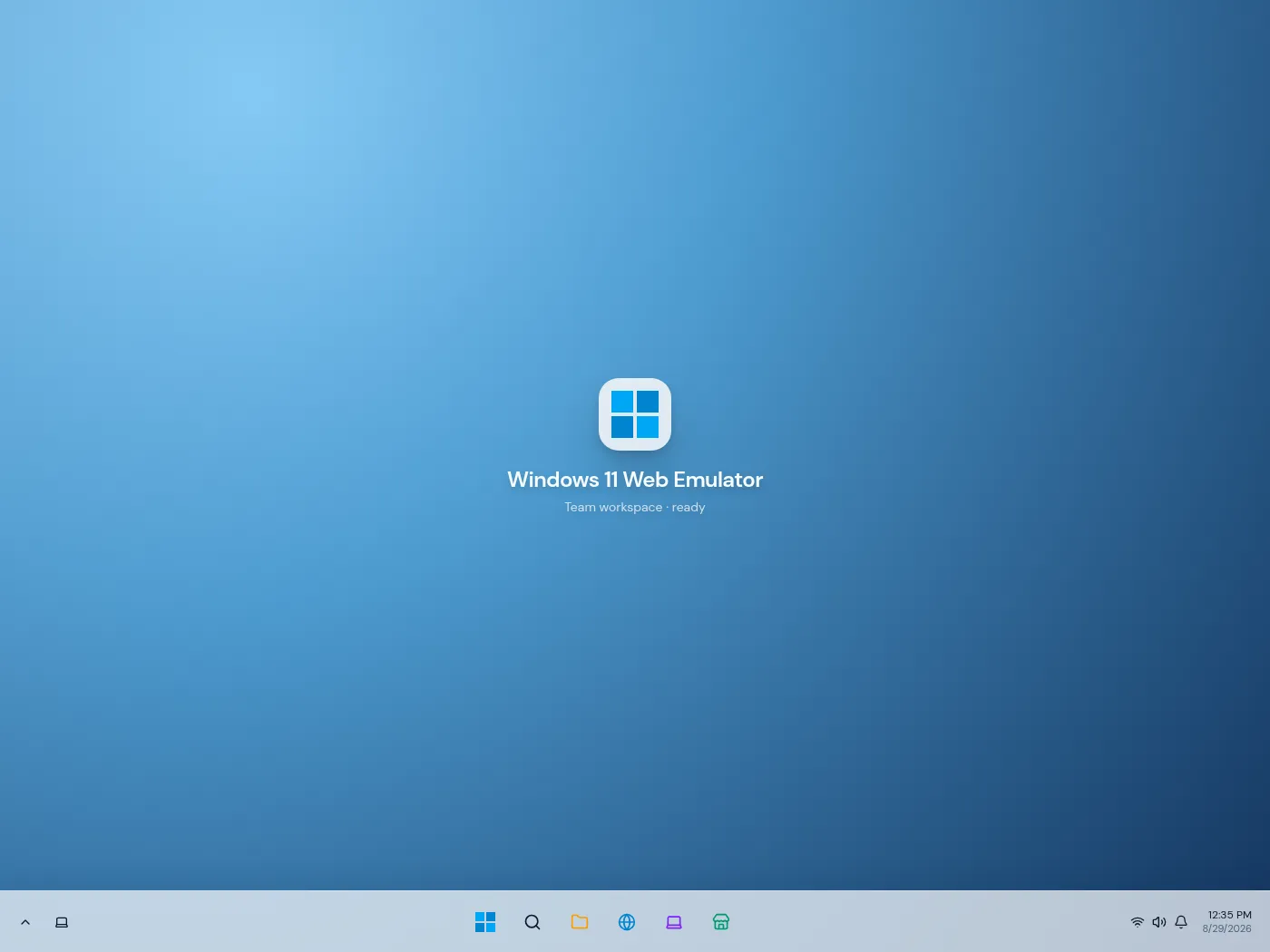 Win11 Web Emulator