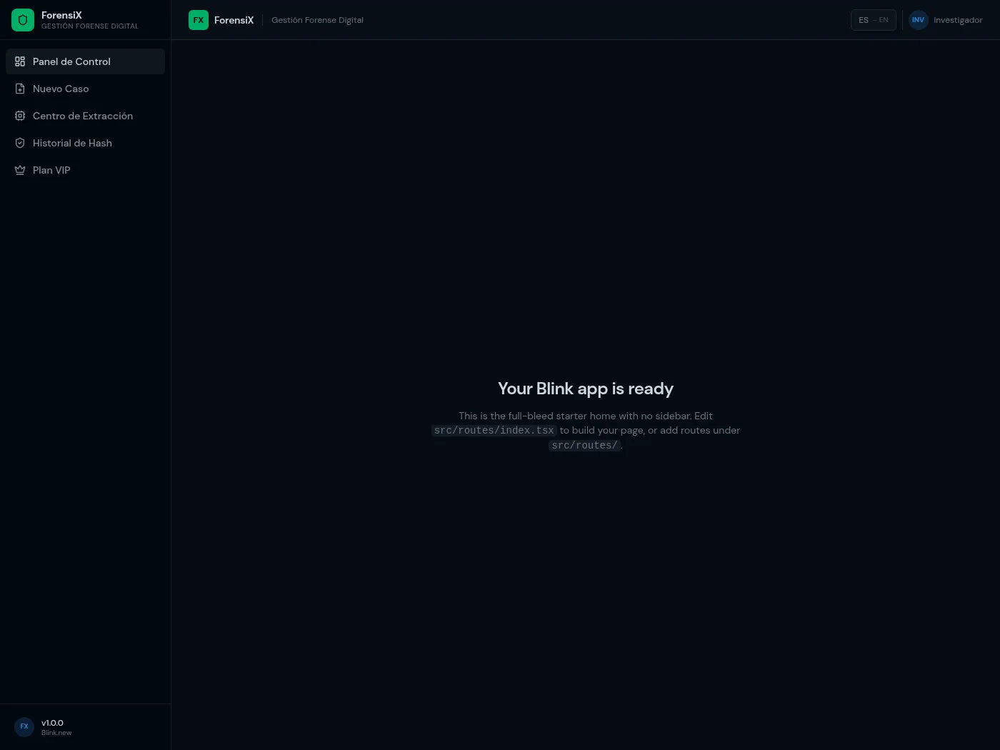 ForensiX Link Web App