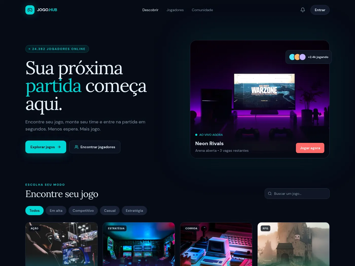 Jogo Online Hub