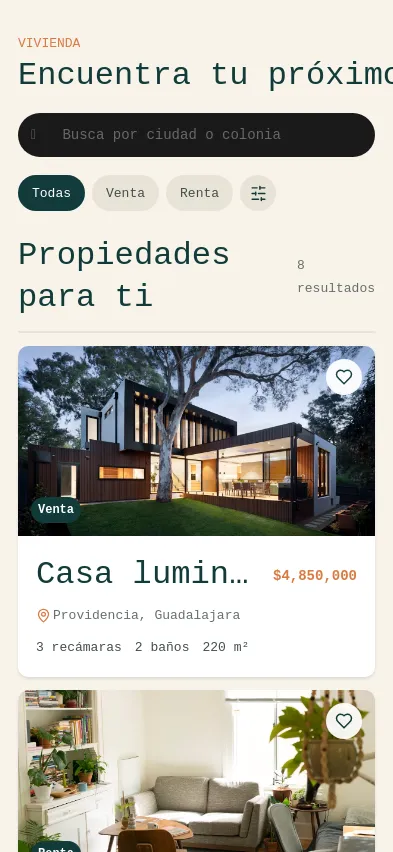 Vivienda Market App