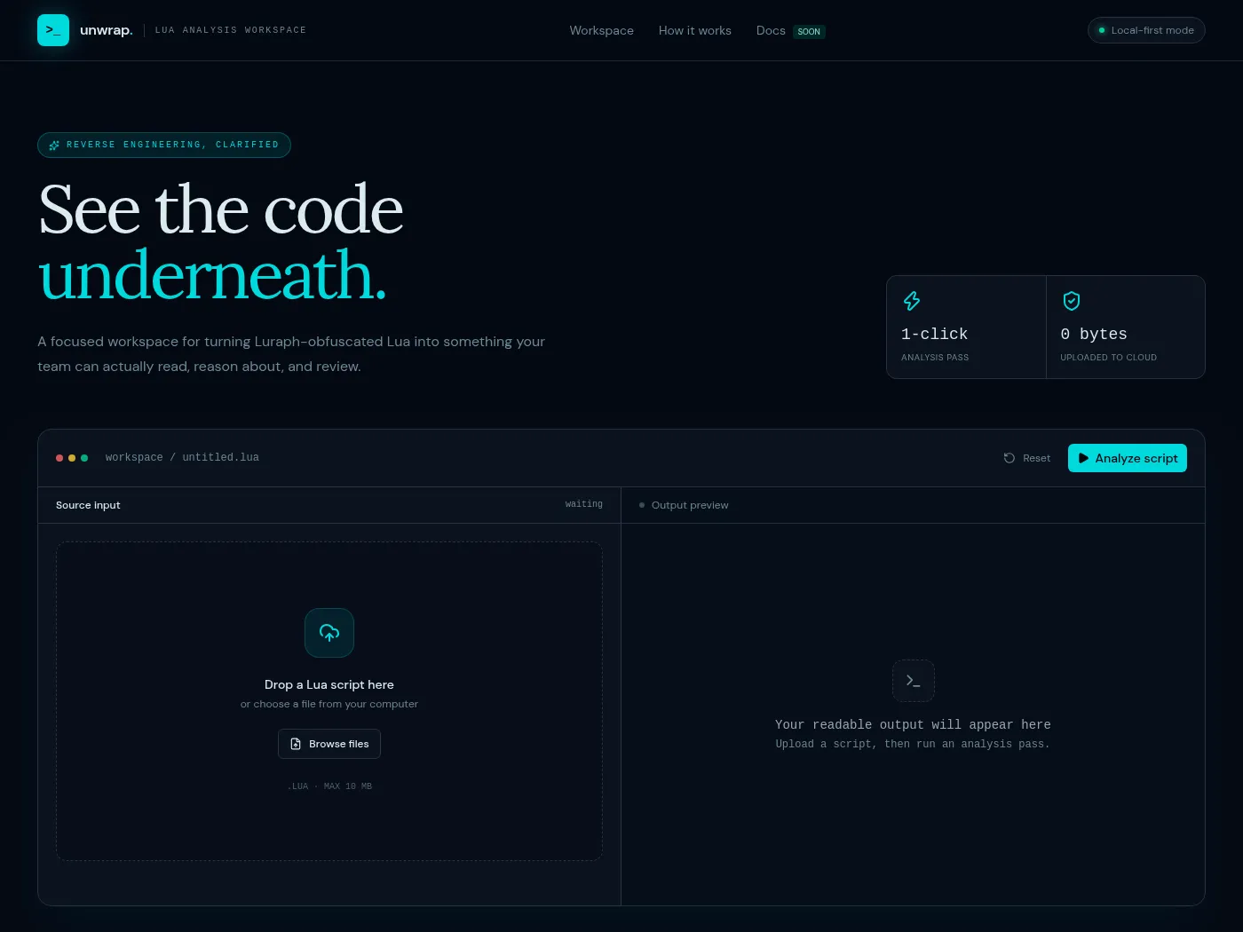 Luraph Deobfuscator Web