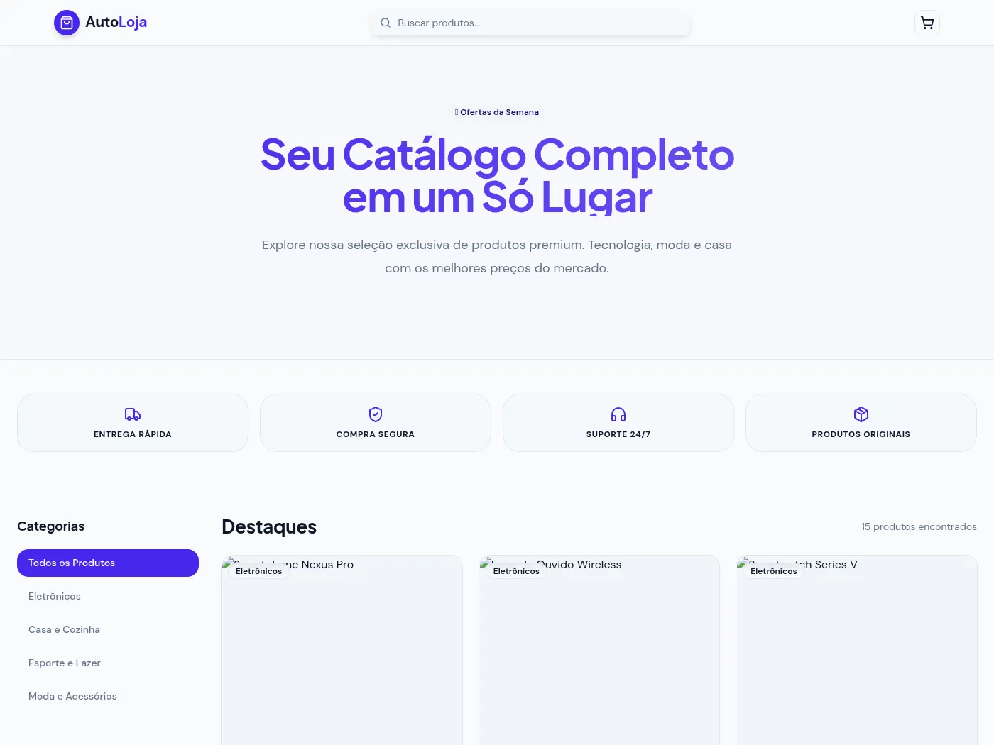 Auto Loja Virtual