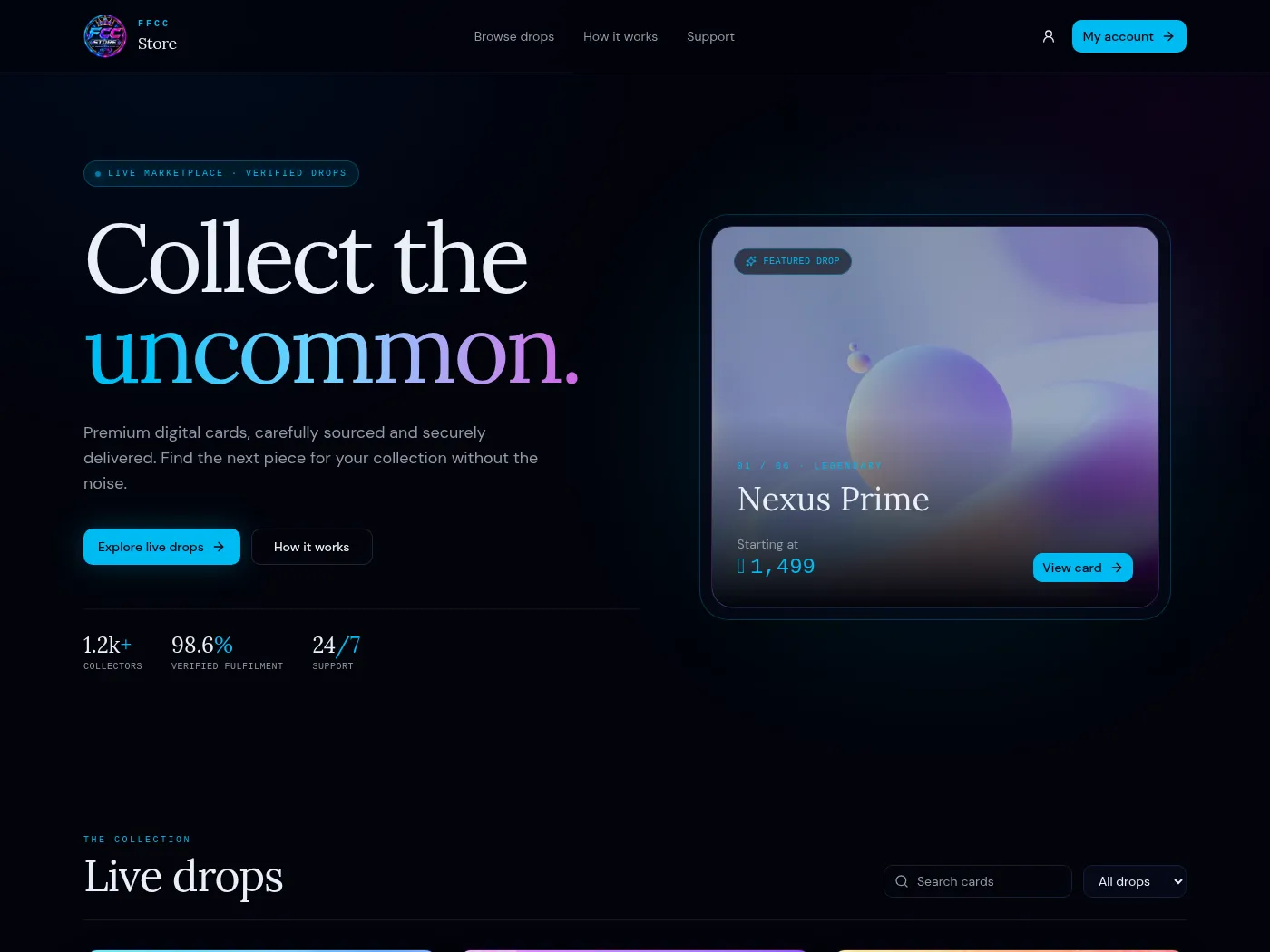 FFCC Store Marketplace