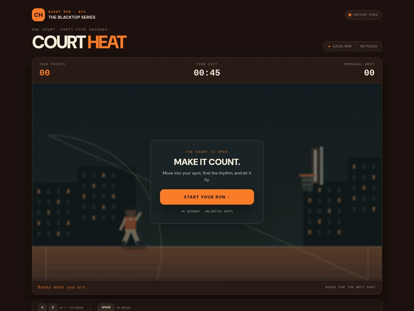 StreetBall NBA 2D Game