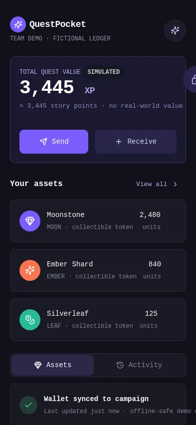 PhantomPlay Wallet