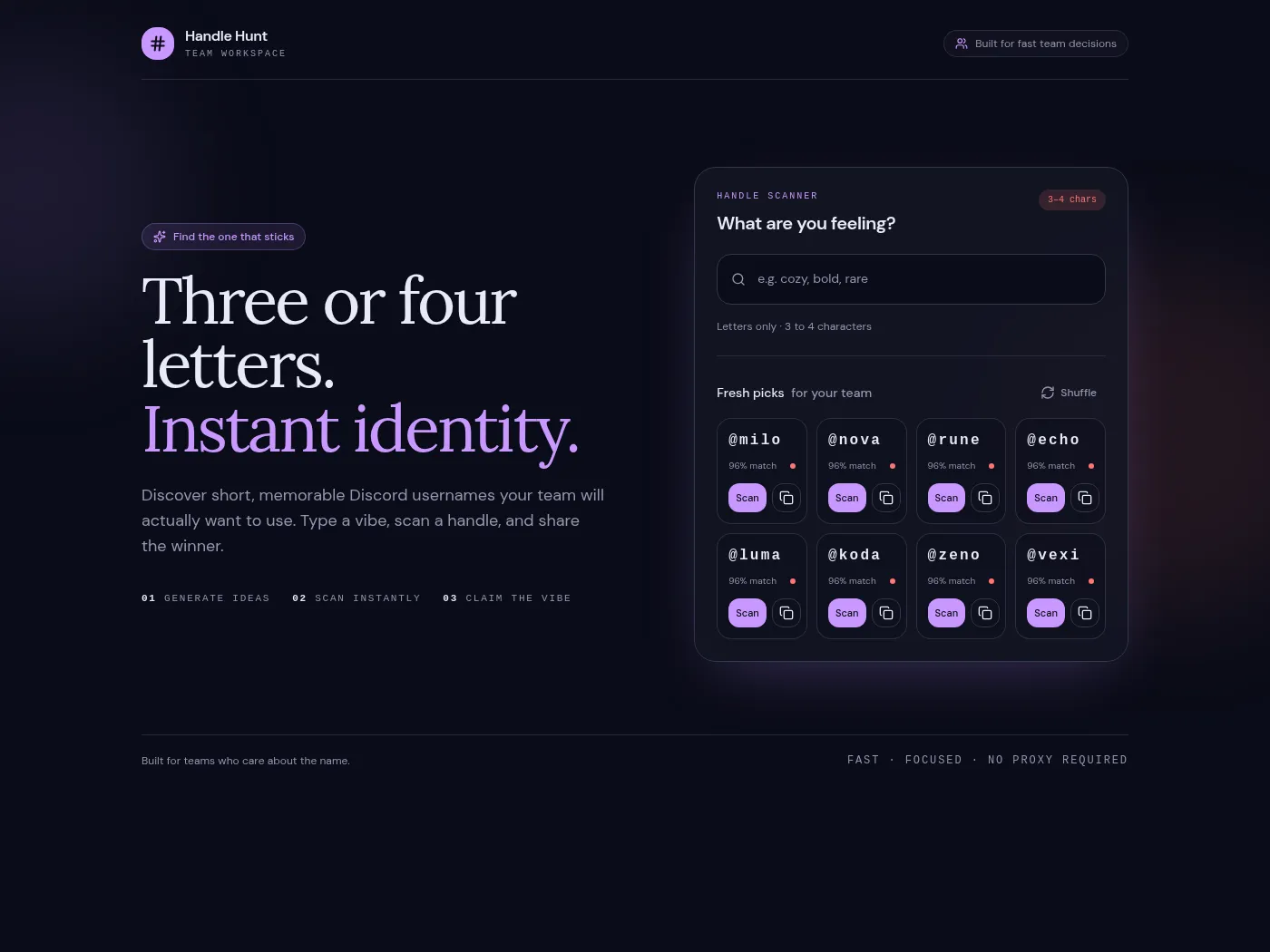 Discord Username Finder