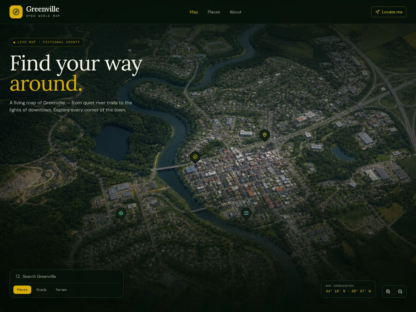 Greenville Roblox Map