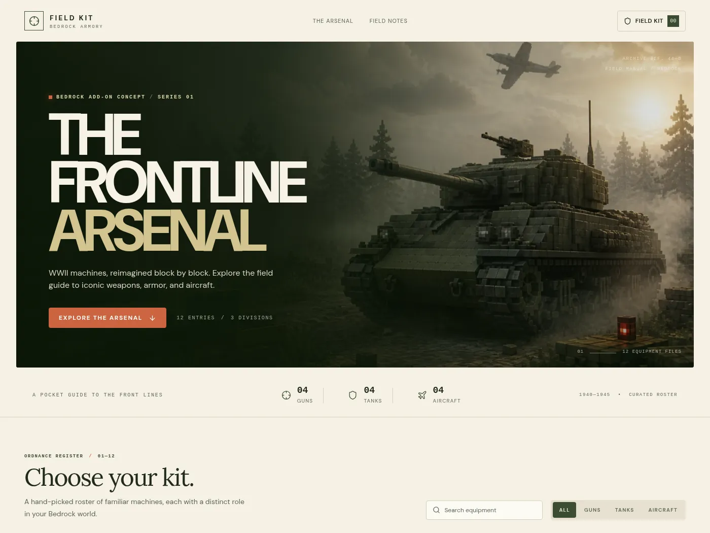 WW2 Arsenal Mod