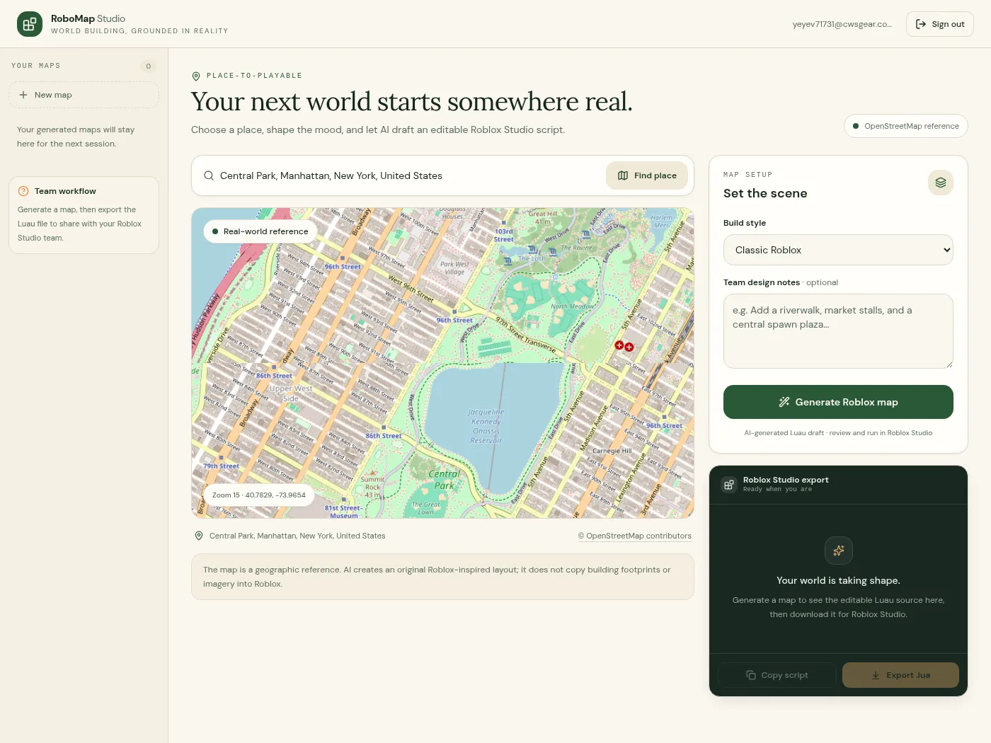 RoboMap AI Exporter