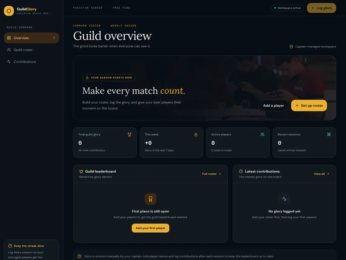 GuildGlory Bot