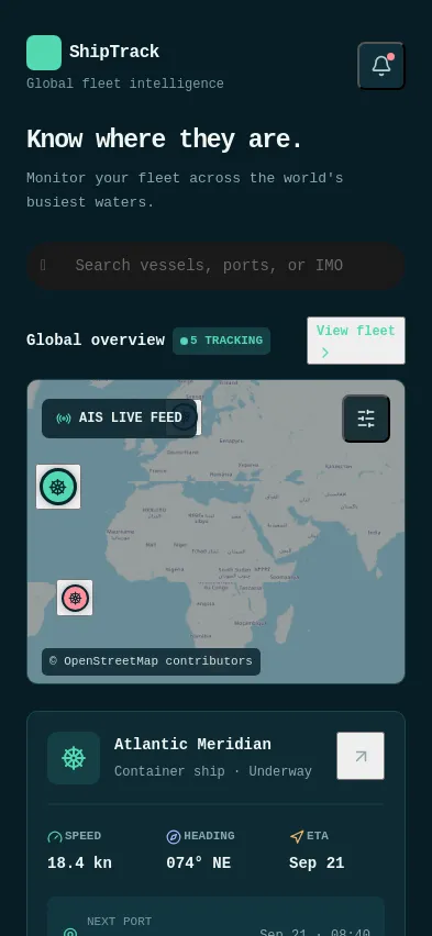 Ship Track