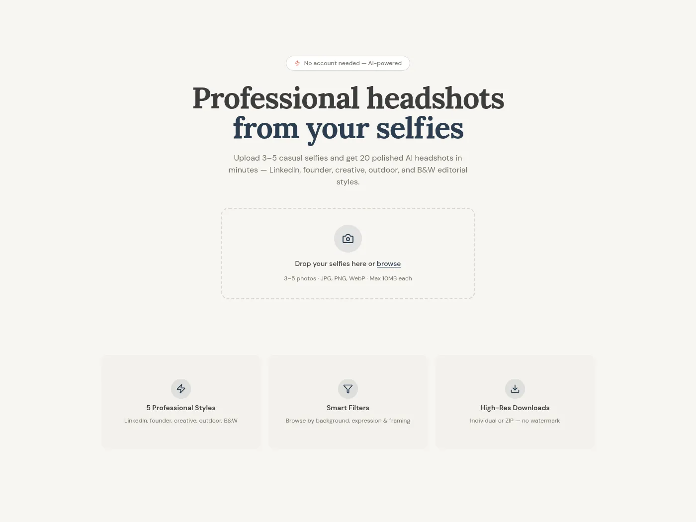 Headshot AI Studio