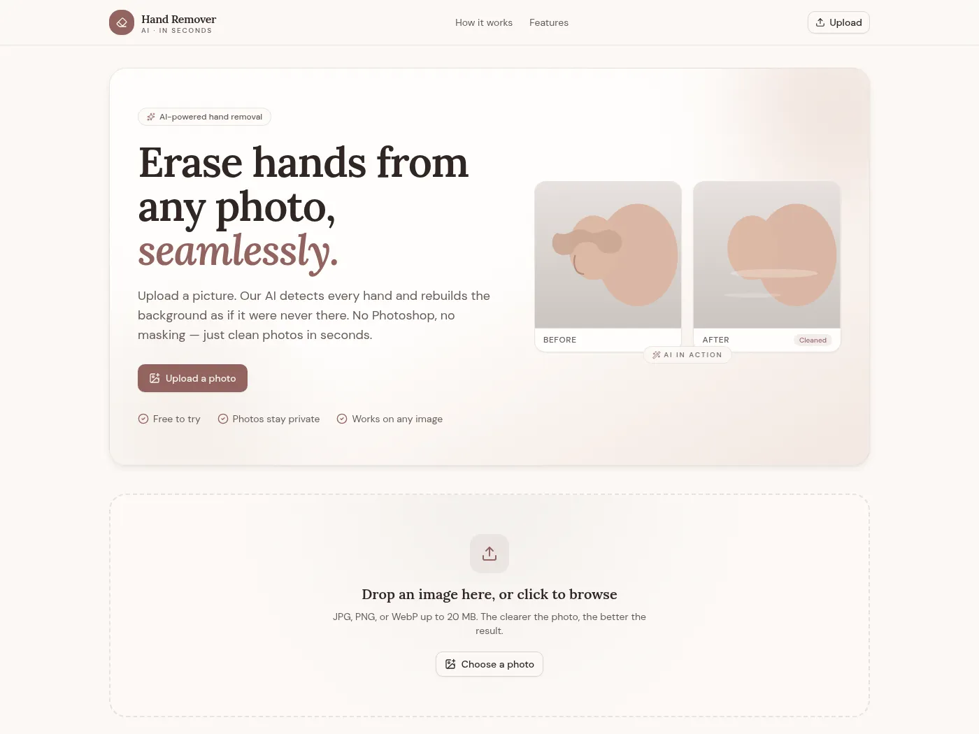 Hand Remover AI