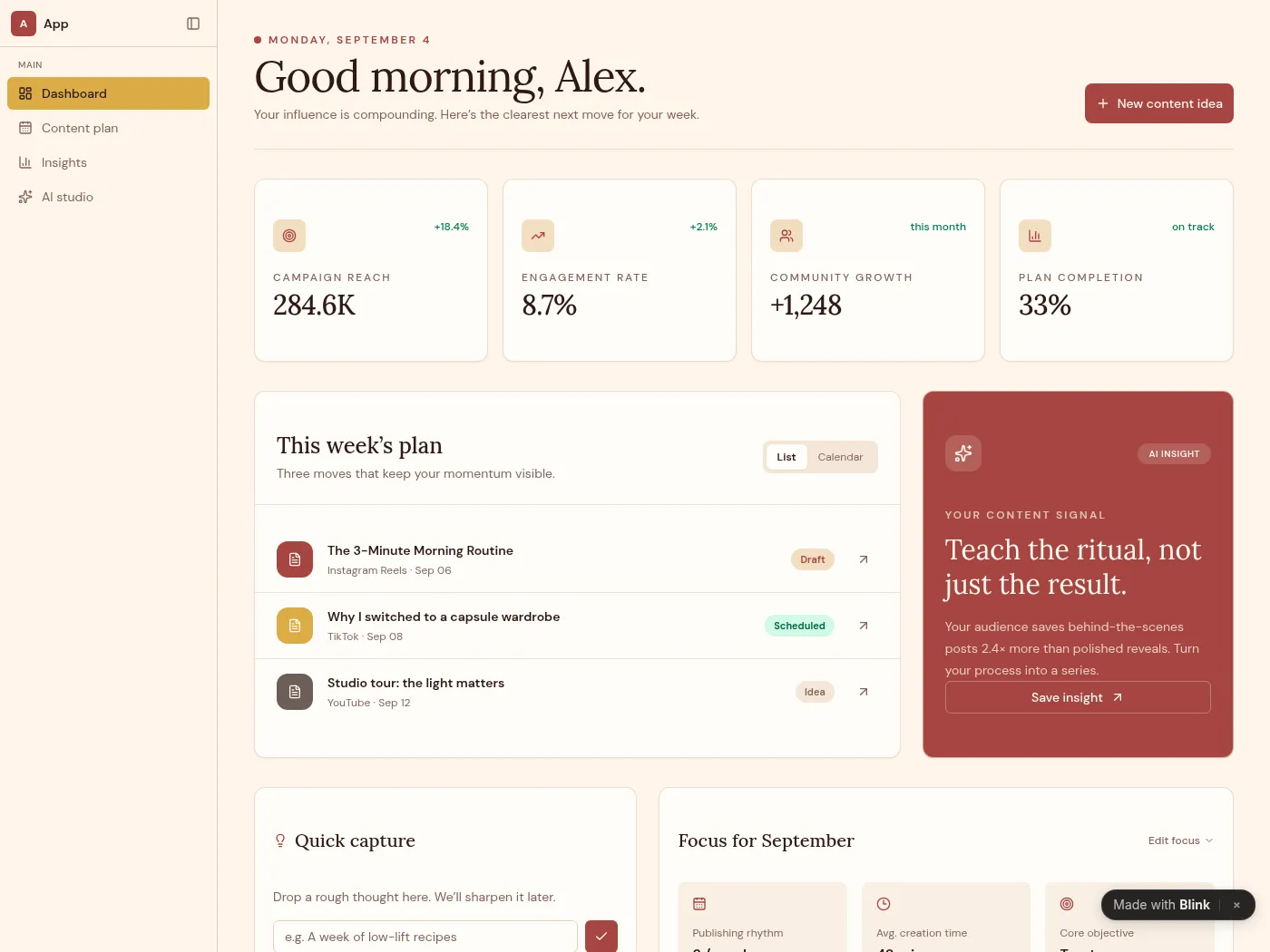 Influence AI Planner