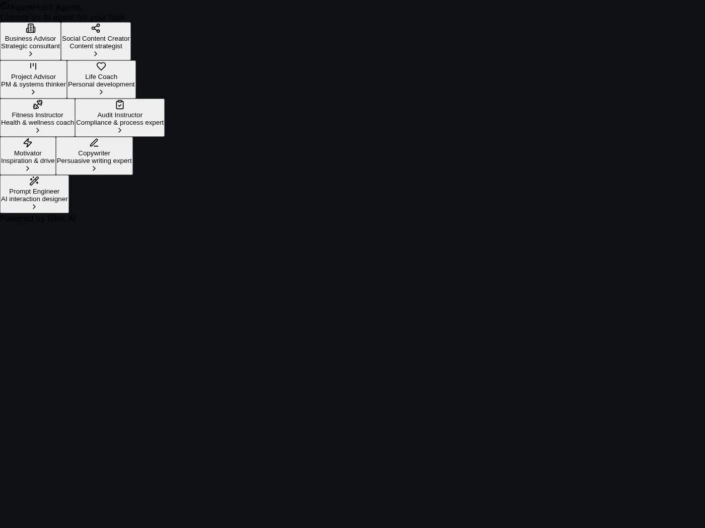 AgentHub Chrome Extension
