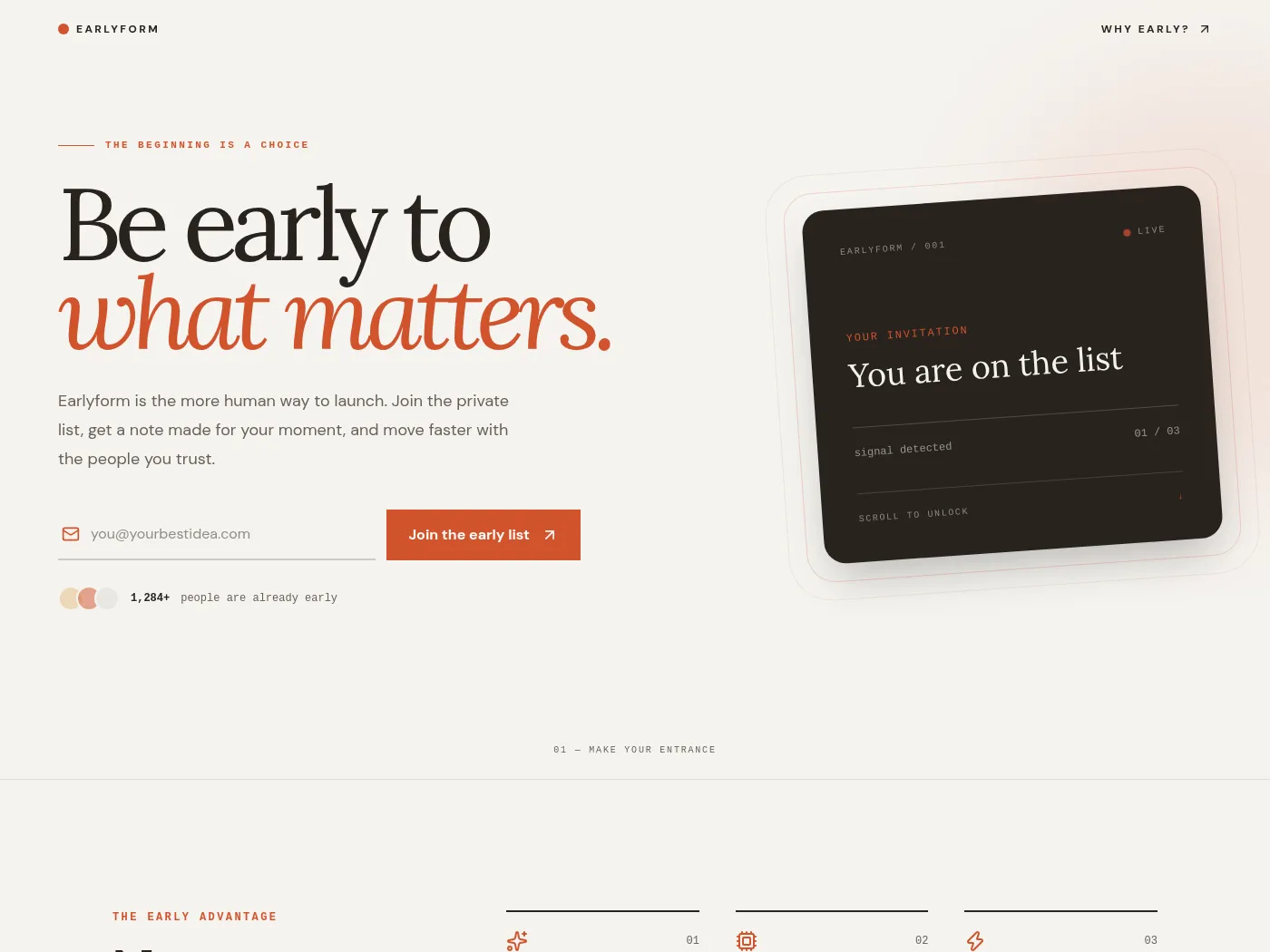 AI Waitlist Launch Site