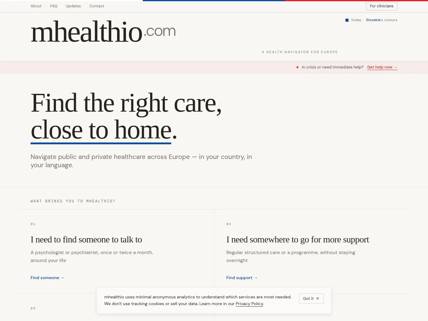 mhealthio Health Navigator