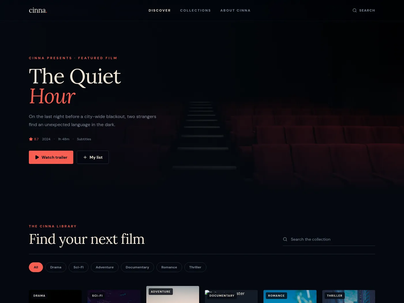 Cinna Movie Watcher