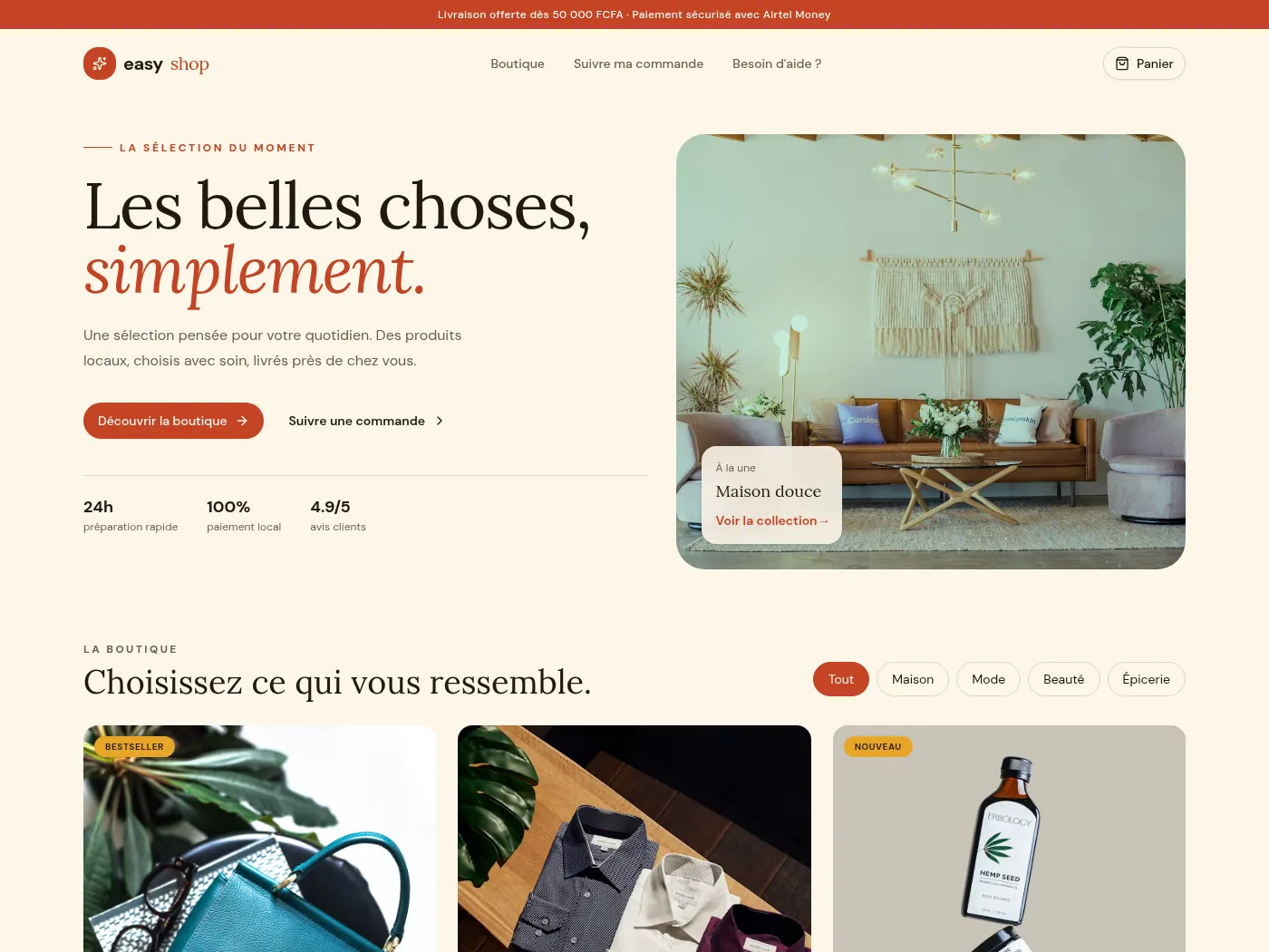 EasyShop Web Mall
