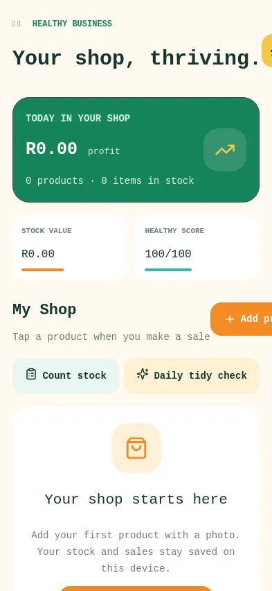 Healthy Business Wisdom App
