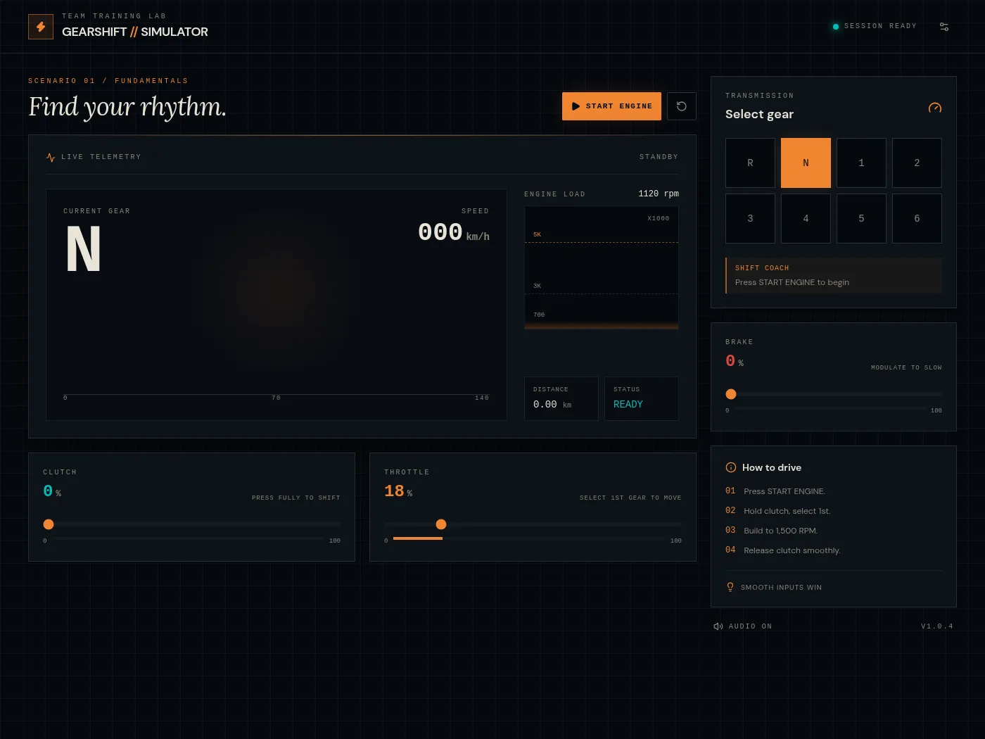 GearShift Simulator