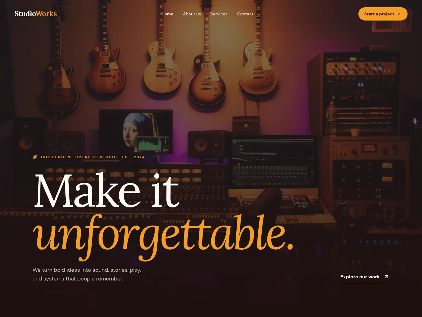 StudioWorks Website