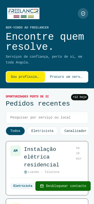 Freelancer Angola App