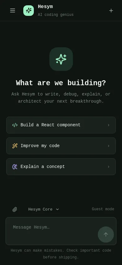 Hesym AI Chat Genius
